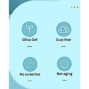 Maidea Soft TPU Case Compatible with Beats Studio Buds Case 2021 , Shockproof Case Warterproof Case Cover Protective Case with Keychain (Clear)