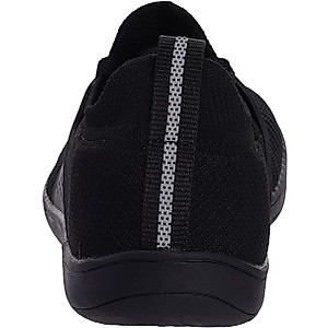 WHITIN Men's Trail Running Shoes Minimalist Barefoot Sneakers Extra Wide Width Toe Box Size 12W Low Zero Drop Gym Workout Fitness Breathable Black 45