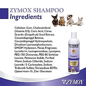 ZYMOX Shampoo for Dogs and Cats, 12oz