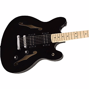 Squier Affinity Series Starcaster Electric Guitar, with 2-Year Warranty, Black