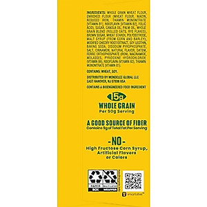 belVita Breakfast Sandwich Cinnamon Brown Sugar with Vanilla Creme Breakfast Biscuits, 30 Total Packs, 6 Boxes (2 Sandwiches Per Pack)