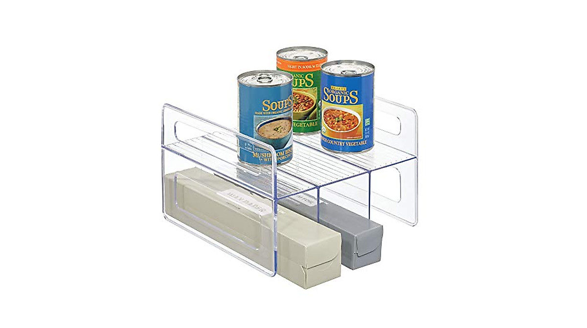 iDesign Flip Rack Organizer: Kitchen Storage Made Easy