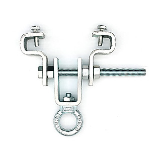 WANLIAN I-Beam Heavy Bag Hanger; Steel Clamp for Heavy Bag. Suitable for I-Beams with Bottom Width 2.5" 6.3cm7.5" 19cm; Can Withstand 450 Lbs