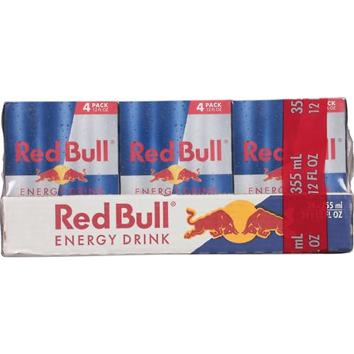 Red Bull Energy Drink, 12 Fl Oz, 24 Cans (6 Packs of 4)