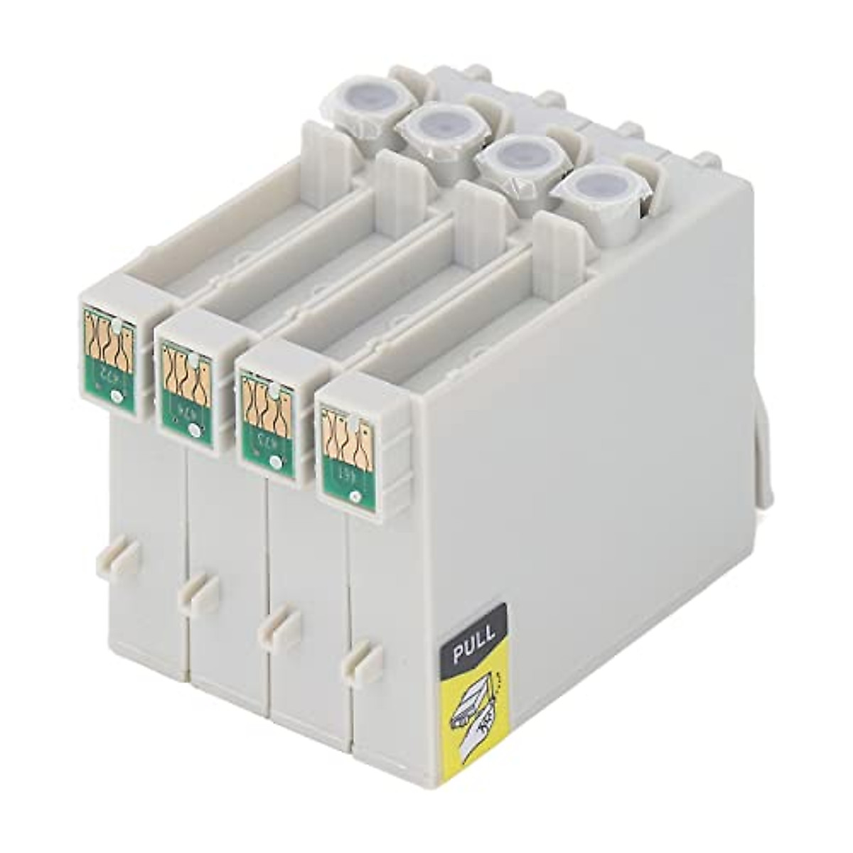 Fafeicy 4PCS Ink Cartridge Replacement, Cartridge Combo Pack Printer Accessories for Printer (T0461/T0472/T0473/T0474)