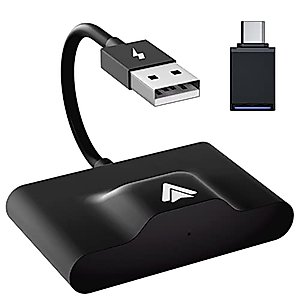 Android Auto Wireless Adapter,Wireless Android Auto Adapter,Wireless Android Auto,Easy Setup AA Wireless Android Auto Dongle for Android Phones Converts Wired Android Auto to Wireless.