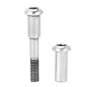 SolUptanisu Fixed Bolt Screw Folding,for MIJIA M365 Electric Scooter Replacement Hinge Bolt Skateboard Assembled Screws Parts Pothook