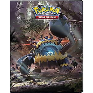 Pokemon Ultra Pro Sun & Moon 4 Crimson Invasion 9-Pocket Portfolio, Multicolor