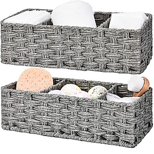 GRANNY SAYS Bundle of 3 Sets Wicker Storage Baskets