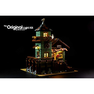 LED Lighting Kit for Lego Old Fishing Store - 21310 (Lego Set NOT Included)
