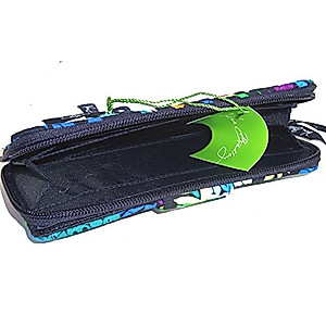 Vera Bradley Turnlock Wallet (Midnight Blues)