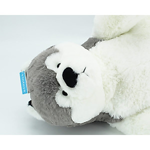 Vintoys Siberian Husky Dog Plush Big Hugging Pillow Stuffed Cotton Puppy Plush Animals Toy 23"