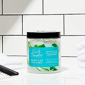 Carol’s Daughter Wash Day Delight Detangling Jelly-To-Cream Conditioner with Glycerin and Aloe, Paraben-Free for Moisture, Hydration and Shine, Moisturizing, Curly Hair , 20 Oz