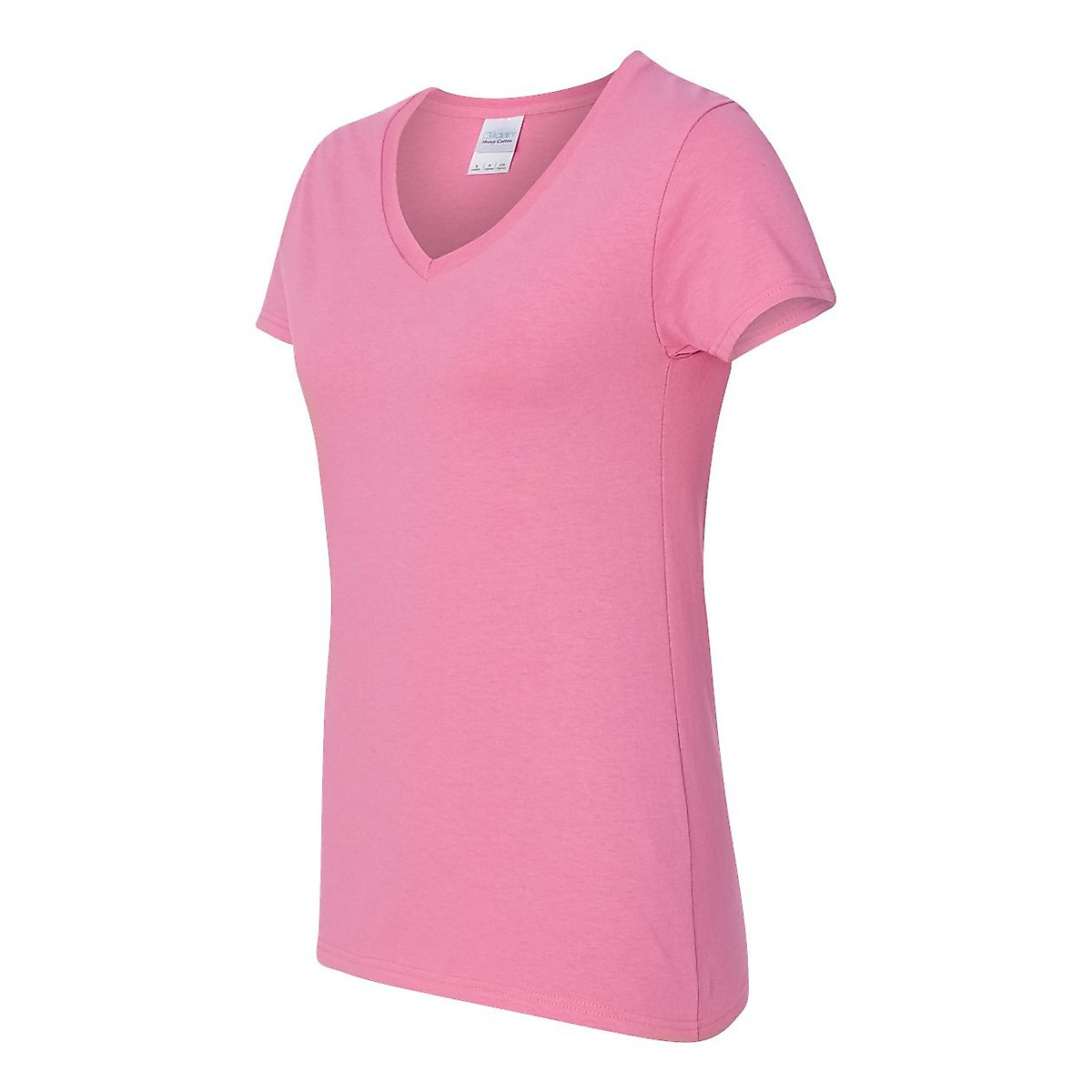 Gildan Women's Softstyle V-Neck T-Shirt - X-Large - Azalea