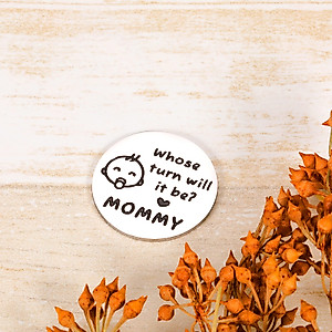 New Mommy Gifts For Men Decision Coin Dad Gifts For First Time Parents Pregnant Women Mom To Be Friends Baby Shower 1st Birthday Gifts Boy Girl Christmas Expecting Parents To Be Unique Gift