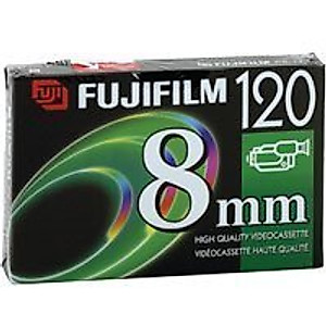 Fuji P6-120 8mm Videocassette 120 Minutes - Blank Video Tape (1 Tape)