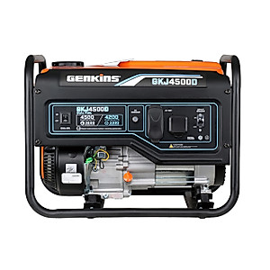 Genkins 4500 Watt Dual Fuel Generator Propane & Gas