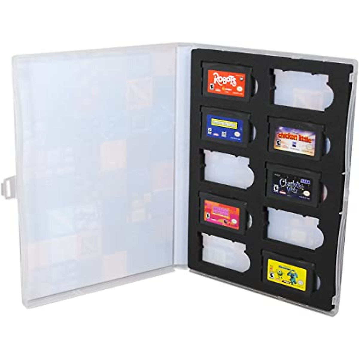 UniKeep Game Cartridge Storage Case for Nintendo Gameboy Advance - Holds 10 Games