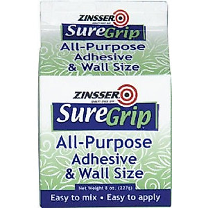 Zinsser 62008 8 Oz SureGrip All Purpose Adhesive &amp;amp;amp;amp; Wallsize