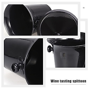 DOITOOL 4Pcs Wine Tasting Spittoons Wine Tasting Dump Bucket Spittoon Champagne Bucket Spit Wine Barrels Cold Wine Barrels Ice Bucket