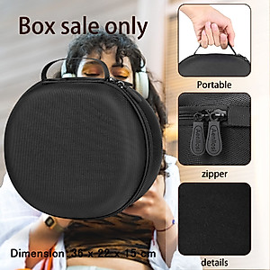 Aenllosi Hard Carrying case Compatible with Playstation 5 Pulse 3D Wireless Headset (Black)