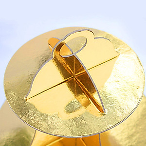 Lainrrew 3-Tier Gold Cupcake Stand, Reusable and Portable, Easy to Assemble