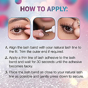 Ardell Lashgrip Strip Adhesive, Clear, 0.25 Ounce