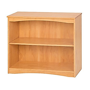 Camaflexi Bookcase, 30.5"H x 36"W x 12"D, Natural