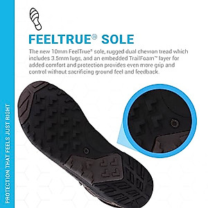 Xero Shoes Xcursion Fusion Men's Hiking Boots — As seen on Shark Tank, Zero Drop, Lightweight, Wide Toe Box, Waterproof Hiking Boots for Men — Bison, Size 10.5