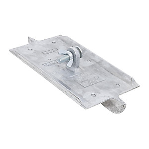 MARSHALLTOWN Zinc Double End Walking Groover, 8 x 4-3/8 Inch Blade Creates 1 Inch Grooves, Concrete Tools, Double End Blade Allows for Use in Both Directions, Eliminates Bending, 836