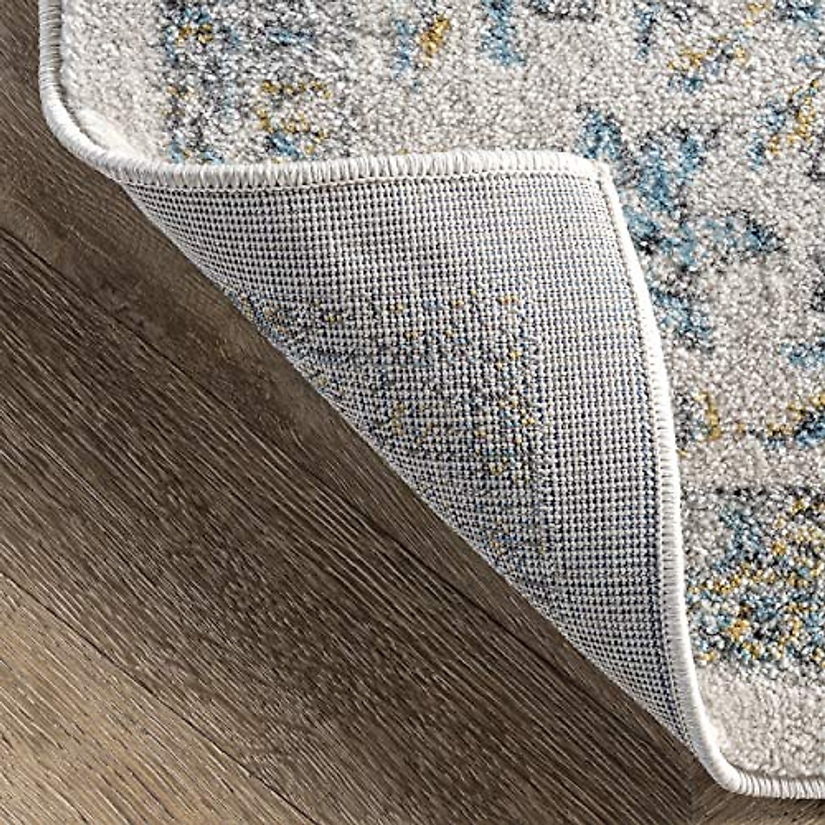 nuLOOM Persian Verona Distressed Area Rug, 3' x 5', Blue