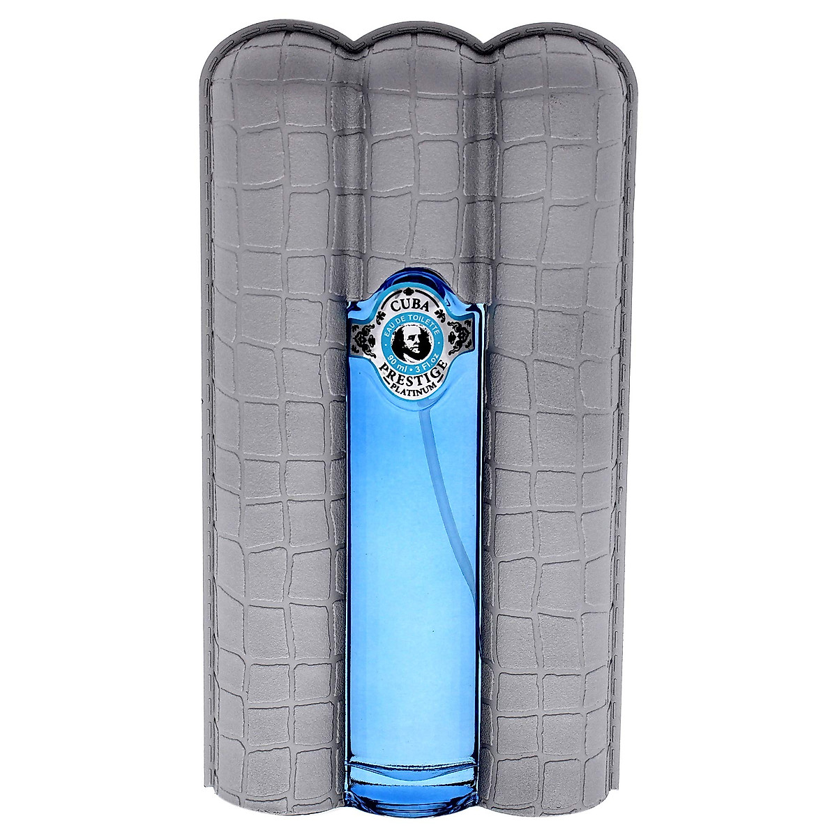 Cuba Original by Parfums Des Champs Prestige Platinum by Cuba, 3 oz Eau De Toilette Spray for Men (CUBPRPM0009002)