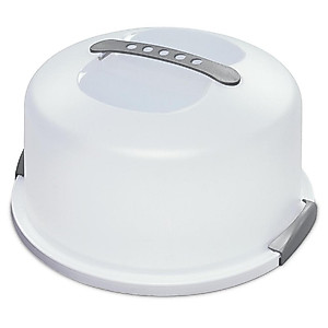 Extra Large Cake Storage Container, Cake Carrier With Handle 14 X 14 X 8 - Made in USA