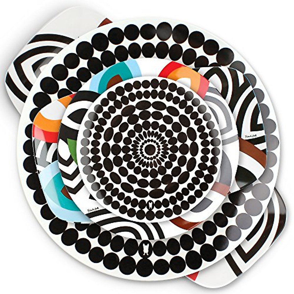 French Bull 13" Rectangular Platter - Melamine Platters and Serving Ware - Plate, Dish, Serving, Collection - Foli