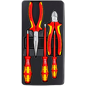 Knipex 00 20 13 "VDE" Tool Set (5 Piece)