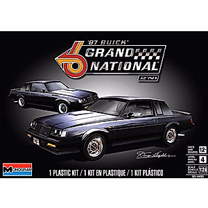 Buick Grand National 2'N1 Revell-'87 Monogram Model Plastic Mounting Kit, 1:24 Scale , Black