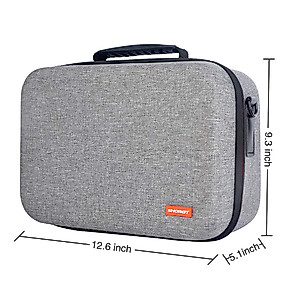 Hemobllo Box Case Travel Organizer Bags Vr Carrying Bag Accessories Virtual Reality Case Vr Carrying Case Organizer Bags for Travel Vr Glasses Storage Pouch Earphone Protective Bag