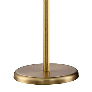 360 Lighting Dawson Modern Task Pharmacy Light Floor Lamp Standing 55" Tall Antique Brass Metal Adjustable Balance Boom Arm Gold Shade Decor for Living Room Reading House Bedroom Family Home