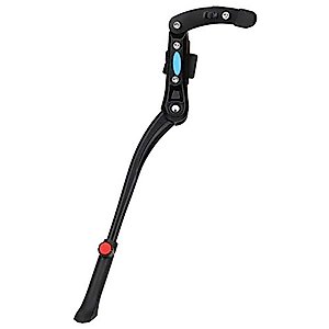 Shanrya Kickstand, Aluminum Alloy Kickstand Stable Durable Bike Support Rack Parking Kickstand, Outdoor Travel Road Bike for Mountain Bike