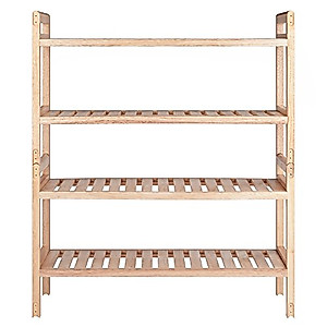 Winsome Mercury Shoe Rack, Natural, 27.24x10.71x32.01