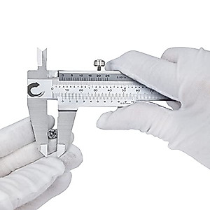 Clockwise Tools Vernier Caliper, DVLR-0605D 0-6 Inch/150 mm, Inch/Metric Conversion, Stainless Steel