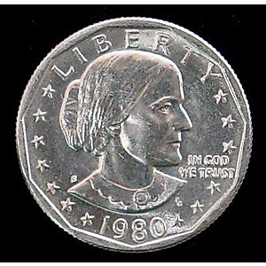 1980-S Susan B. Anthony Dollar