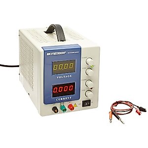 B&K Precision 1735A Single Output DC Power Supply, 4 Digit LED Display, 0-30 V Output Voltage, 0-3 A Output Current