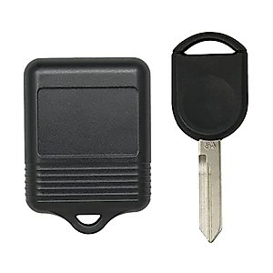 Keyless2Go Replacement for Keyless Entry Car Key Fob Vehicles That Use 3 Button CWTWB1U331, with New Uncut 80 Bit Transponder Ignition Car Key H85