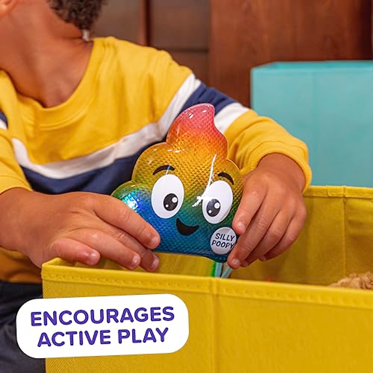 WHAT DO YOU MEME? Silly Poopy's Hide & Seek - The Talking, Singing Rainbow Hide & Seek Toy - Learning Toys for Toddlers 3-4 Years, Toddler Travel Toys, Hide and Seek Toys for Kids by Relatable