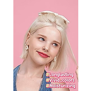 COLORGRAM Thunderbolt Tint Lacquer #02 Heart Tok | Highly Pigmented, Long Lasting, Moisturizing Lip Stain, Buildable and Blendable Lip Tint (0.2 fl.oz)