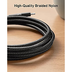 Anker 551 USB-A to Lightning Cable (10ft), MFi Certified iPhone Cable for Flawless Compatibility with iPhone iPhone 13 13 Pro 12 Pro Max 12 11 X XS XR 8 Plus and More(Black)