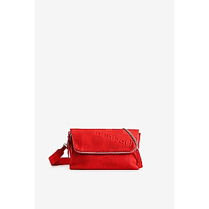 Desigual Accessories PU Across Body Bag, Red