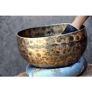 8"handmade Tibetan Singing Bowl-handmade By Singing Bowl House in Nepal