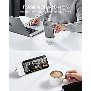 Small Portable Charger For iPhone,VRURC 5000mAh Power Bank Fast Charging,PD 20W Lipstick-sized Phone Charger Compatible With iPhone 14/14 Plus/Pro/Max/13/13 Pro/13 Pro Max/12/12 Pro/12 Pro Max/X-White